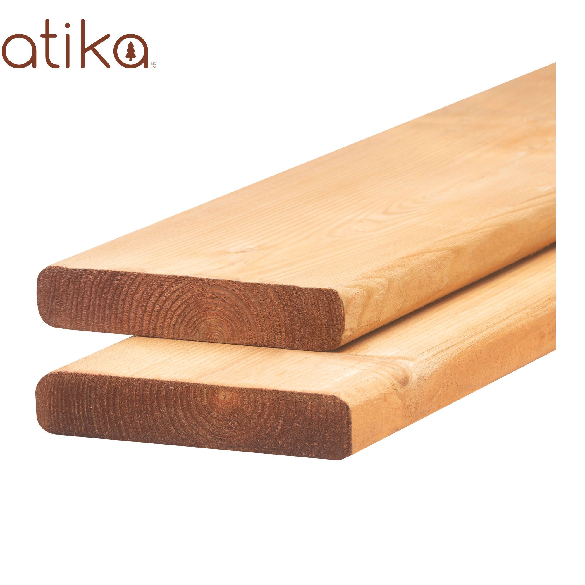 Bois traité, brun, 5/4'' x 6'' x 16' de ATIKA | BMR