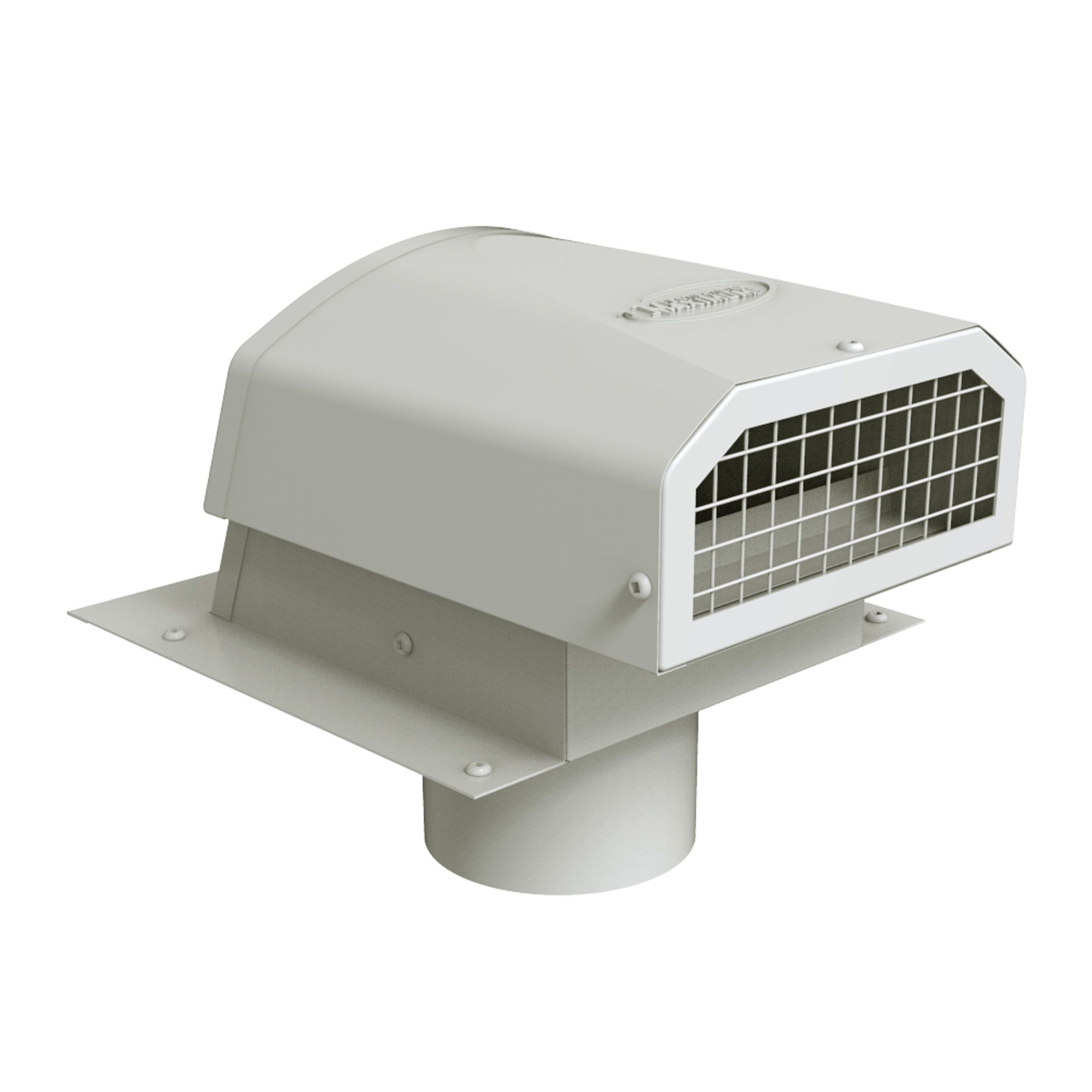 VMAX-AF Wall Exhaust Short Vent - 4" - White from VENTILATION MAXIMUM | BMR
