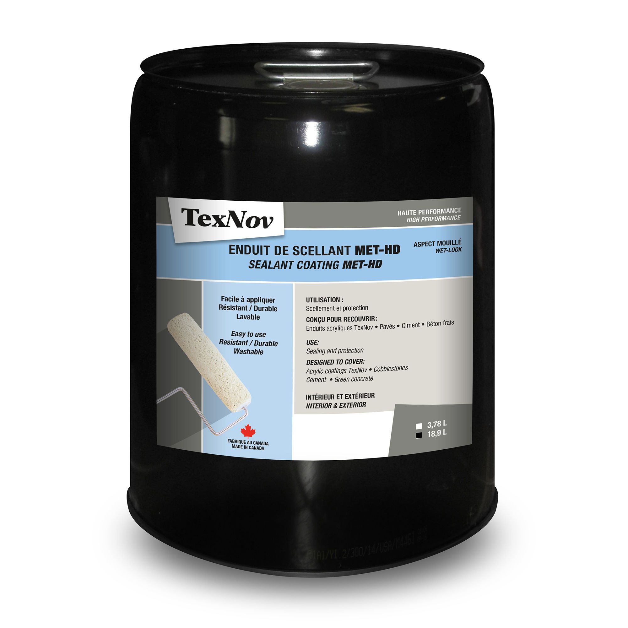 MET-HD Sealant Coating - Transparent - 18.9 l from TEXNOV | BMR