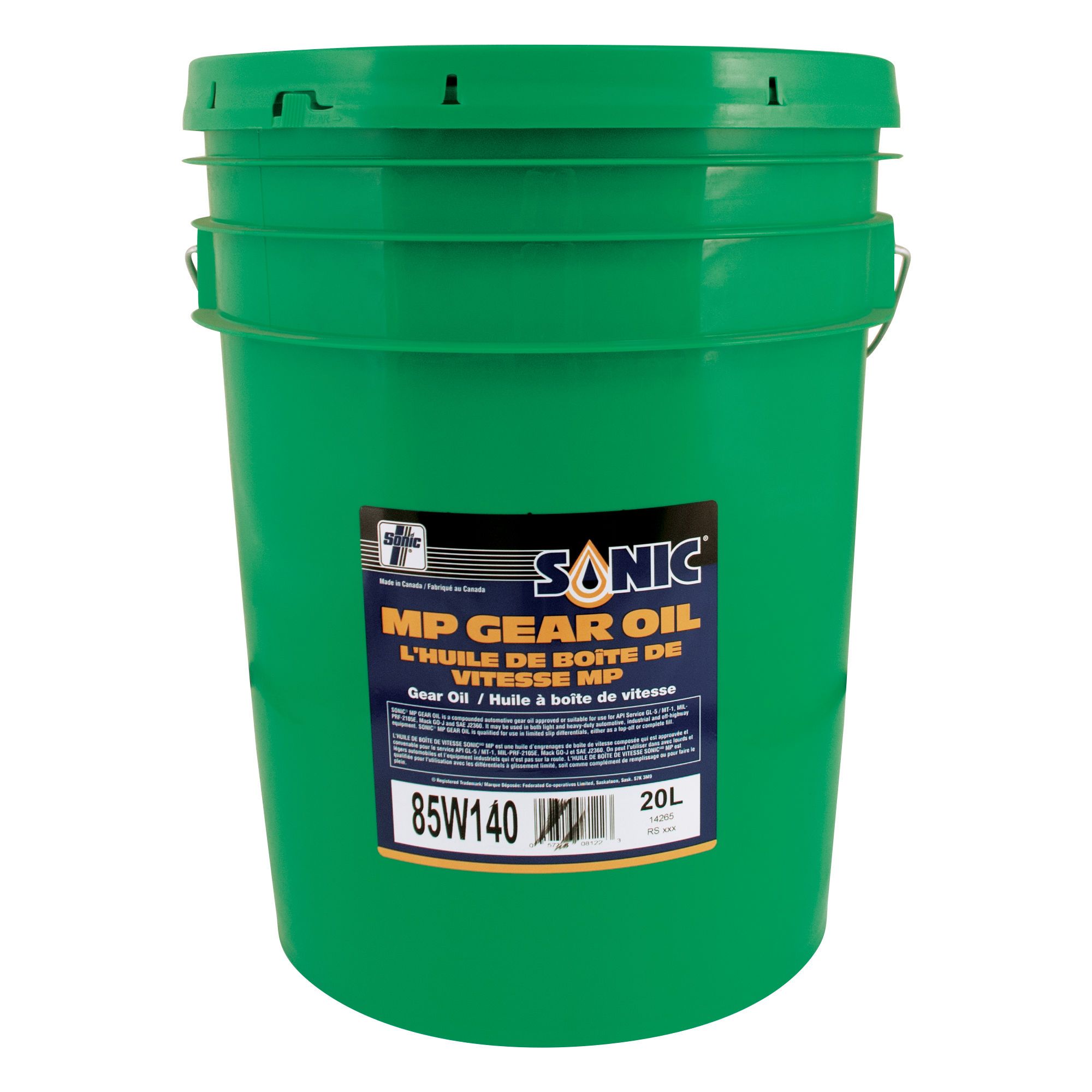 Sonib 85W140 Gear Oil - 20 L from SONIC | BMR