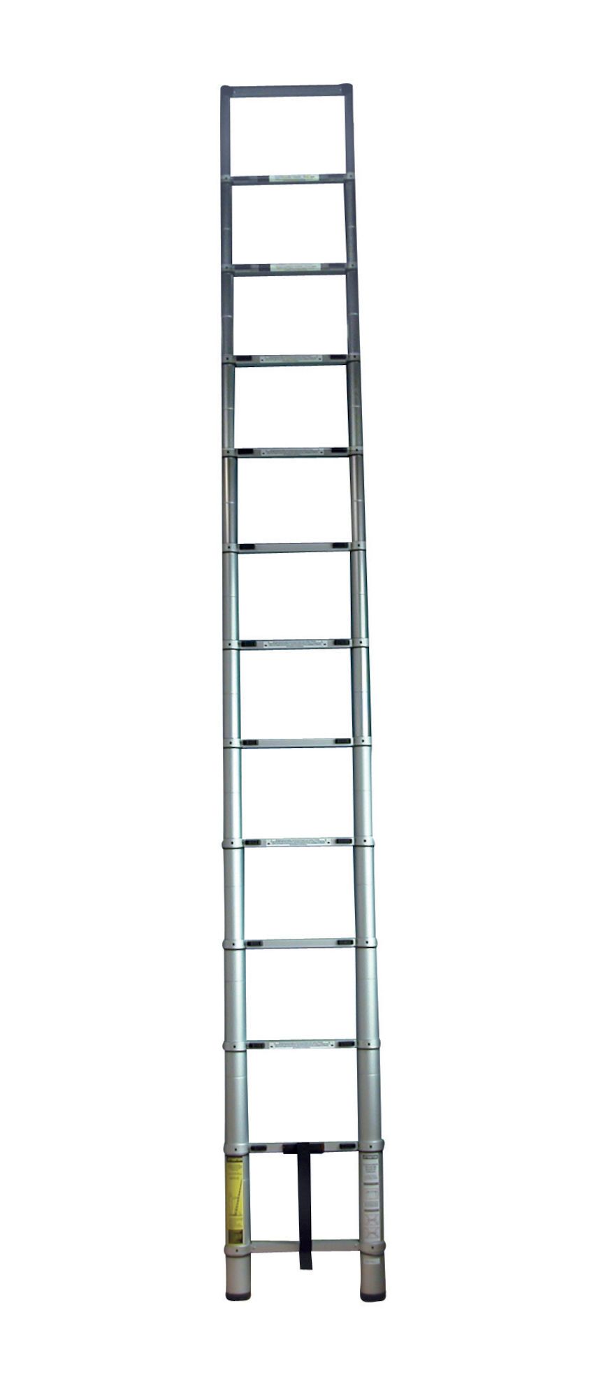 Telescopic ladder in aerospace-grade aluminum, 32" to 12.5' from ...