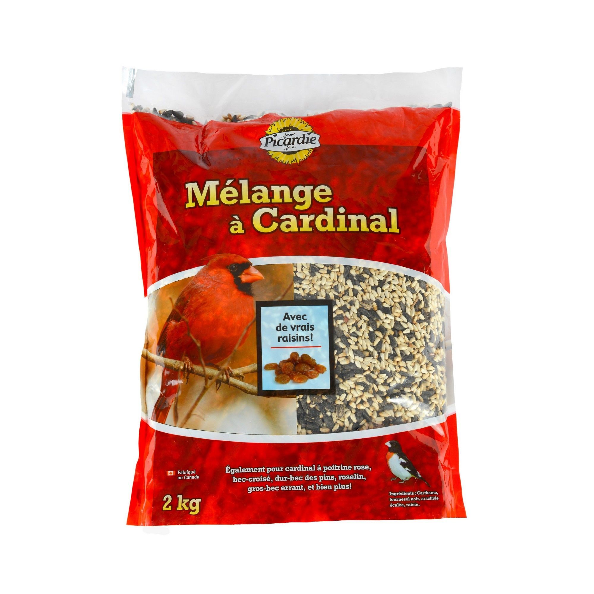 Cardinal Bird Food - 2 kg from PICARDIE | BMR