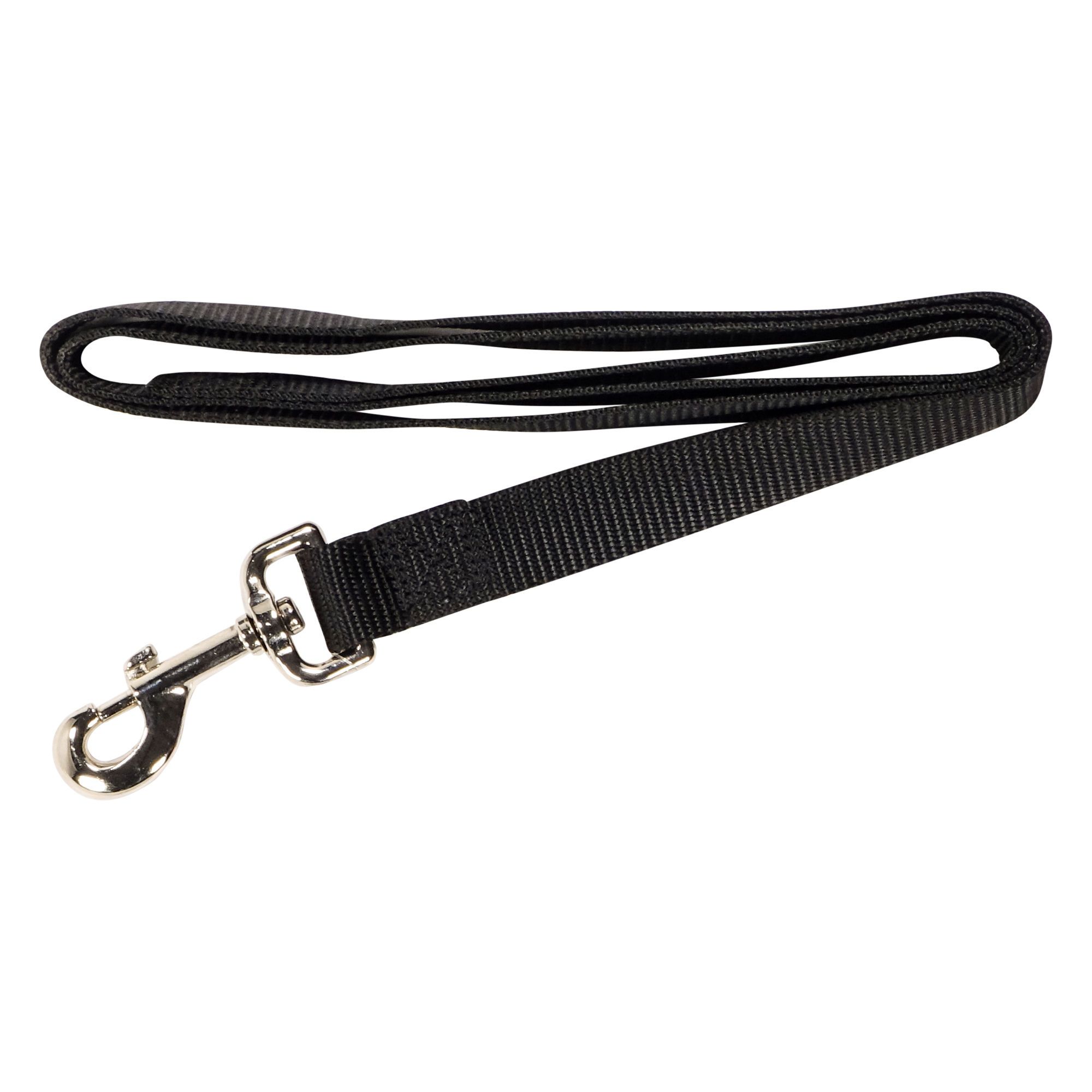 Simple Leash - Black - 1" x 48" from SOLEMUR | BMR