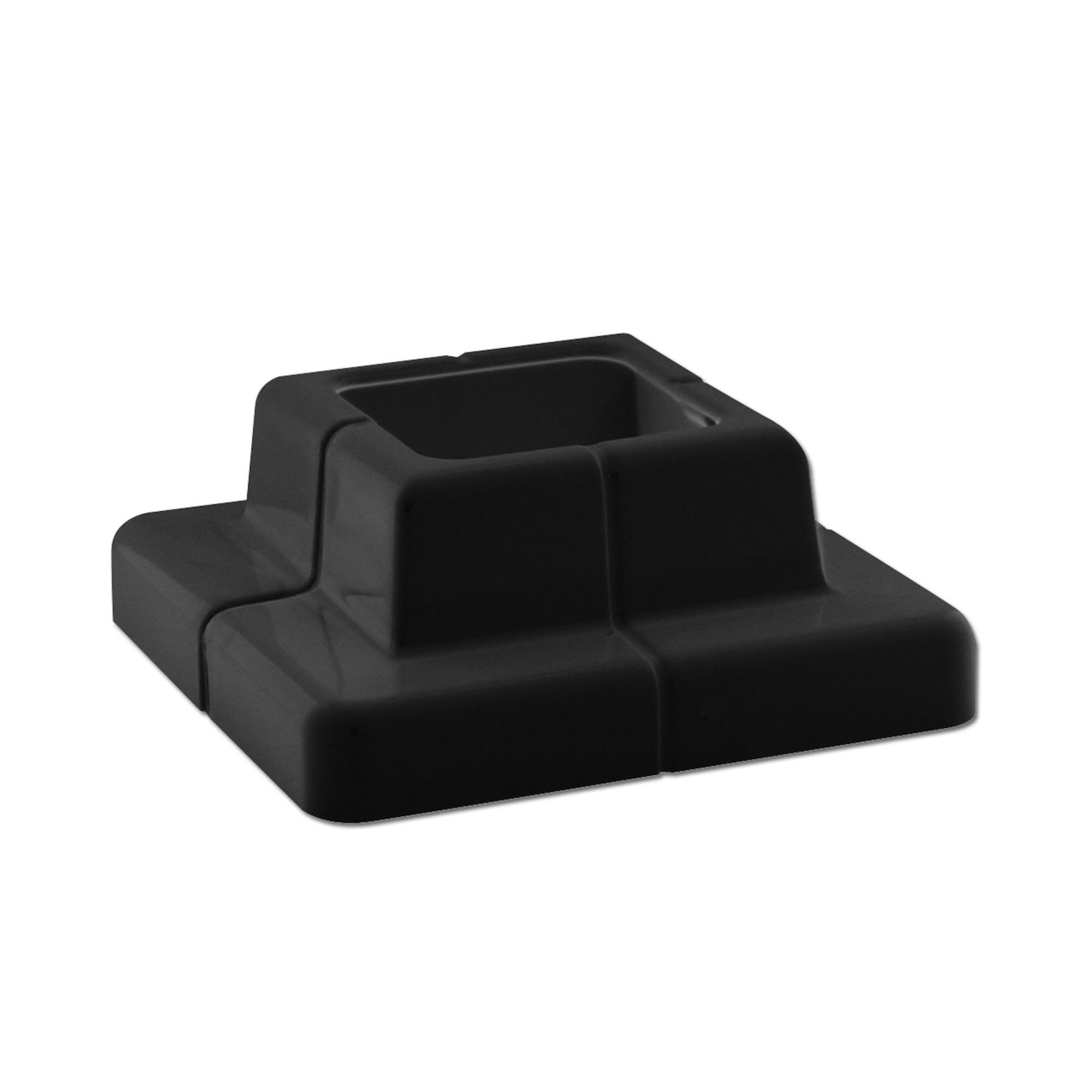 Post Base Cover - 3" x 3" - Black from IMPERIAL KOOL-RAY | BMR