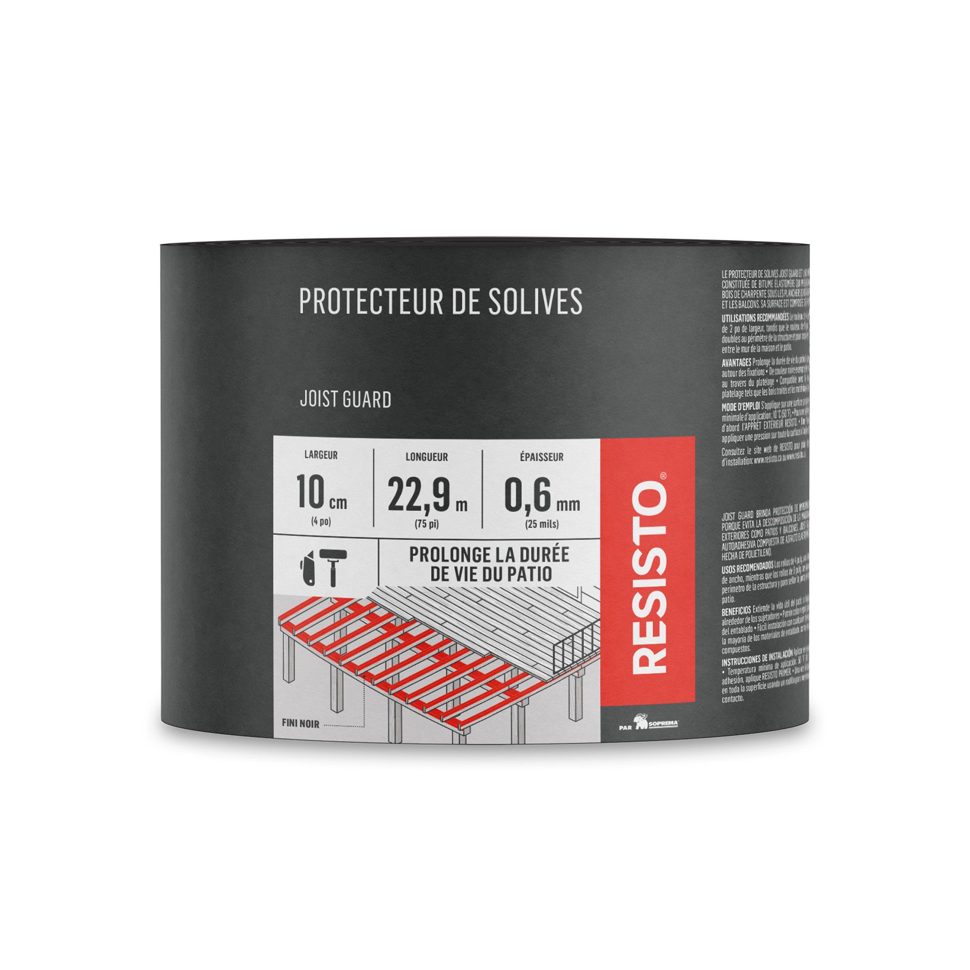 Joist Guard waterproof protection from RESISTO | BMR