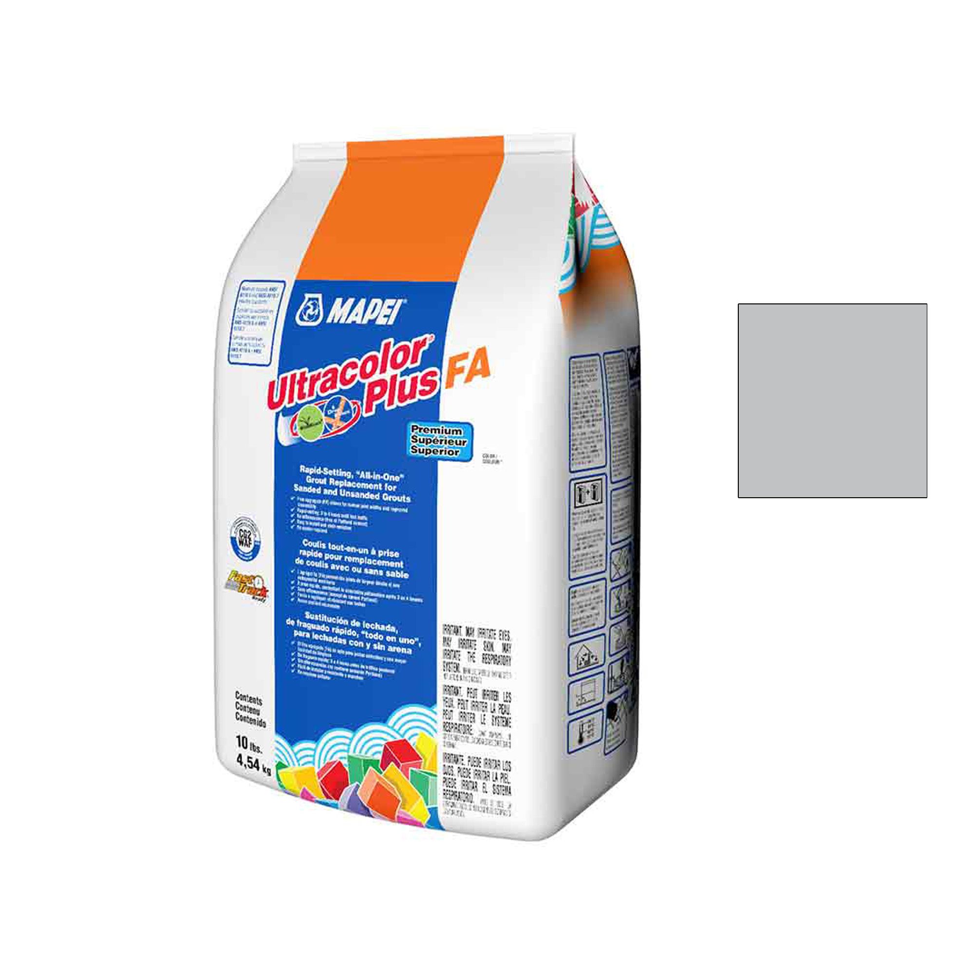 Ultracolor+FA Grout - 10 lb - Rain from MAPEI | BMR