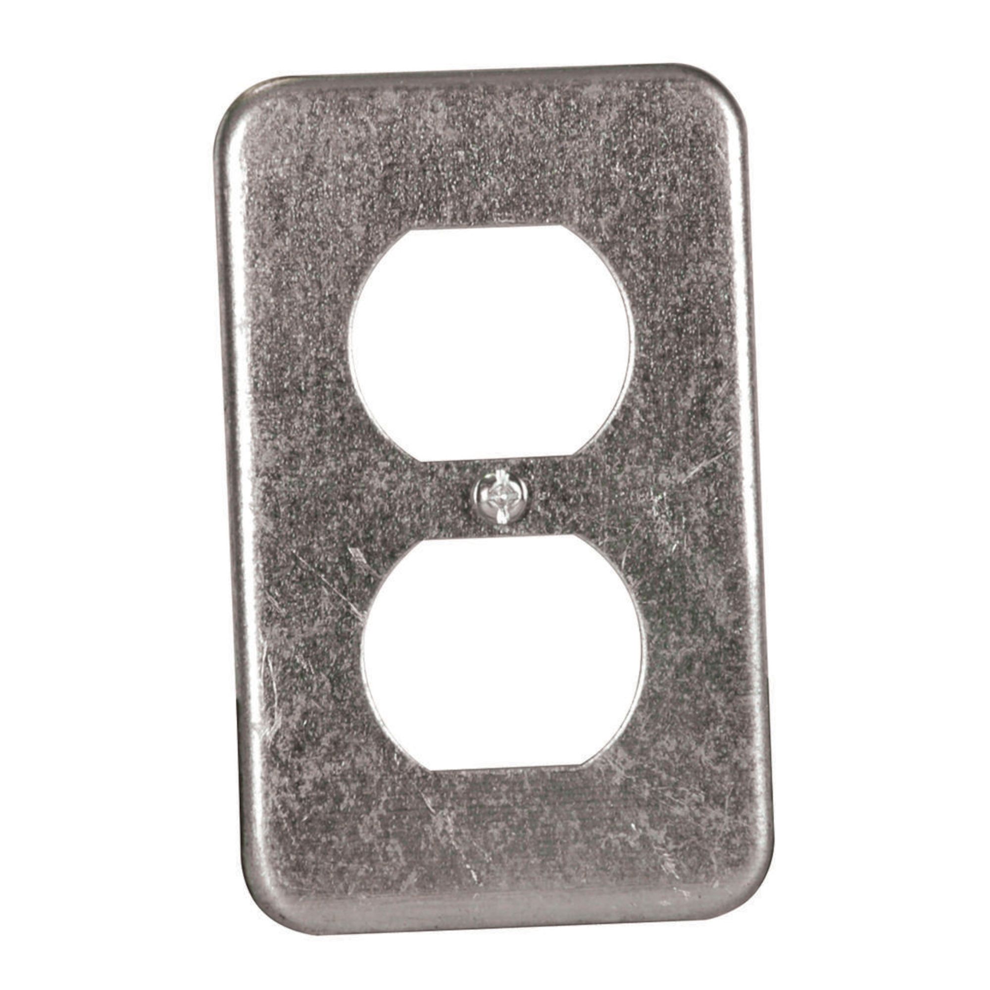 Metal double outlet plate from HUBBELL | BMR