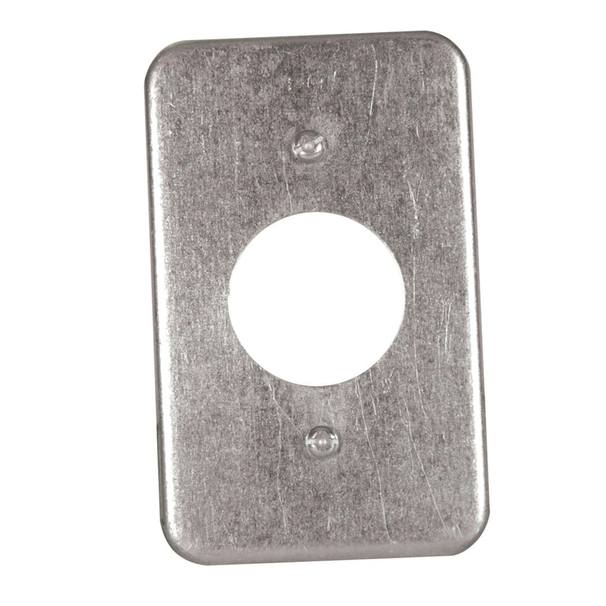 Single receptacle metal cover from HUBBELL | BMR