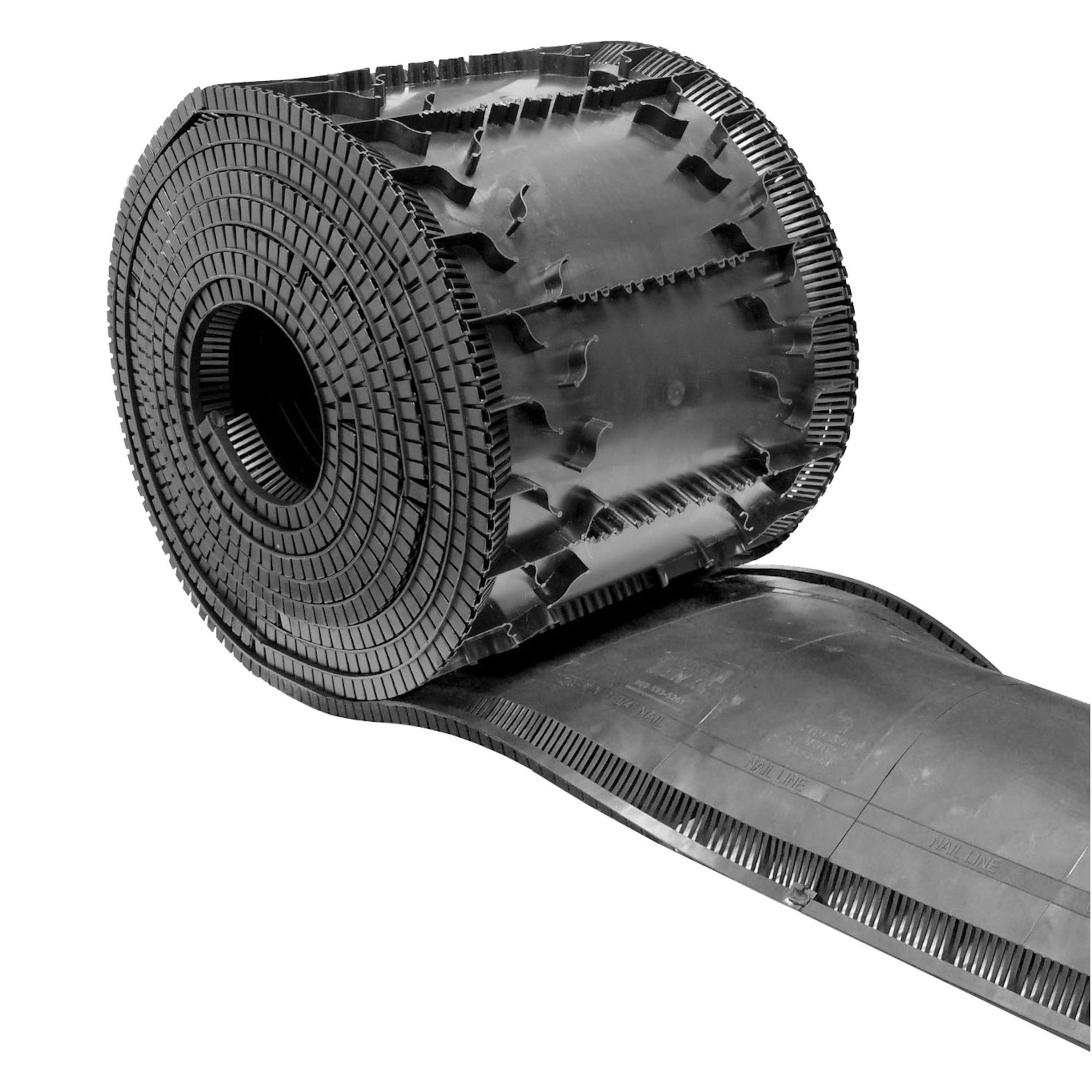 Plastic Ridge Roll - 25' - Black from CANPLAS INDUSTRIES | BMR