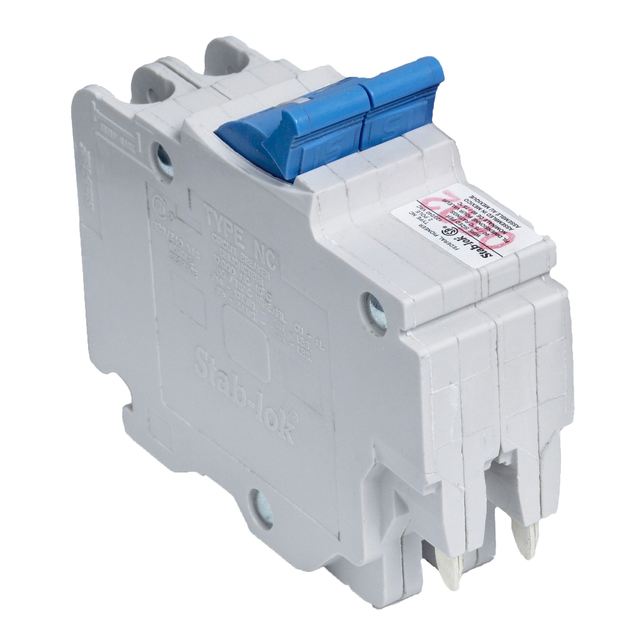 2-poles breaker from SCHNEIDER ELECTRIC | BMR