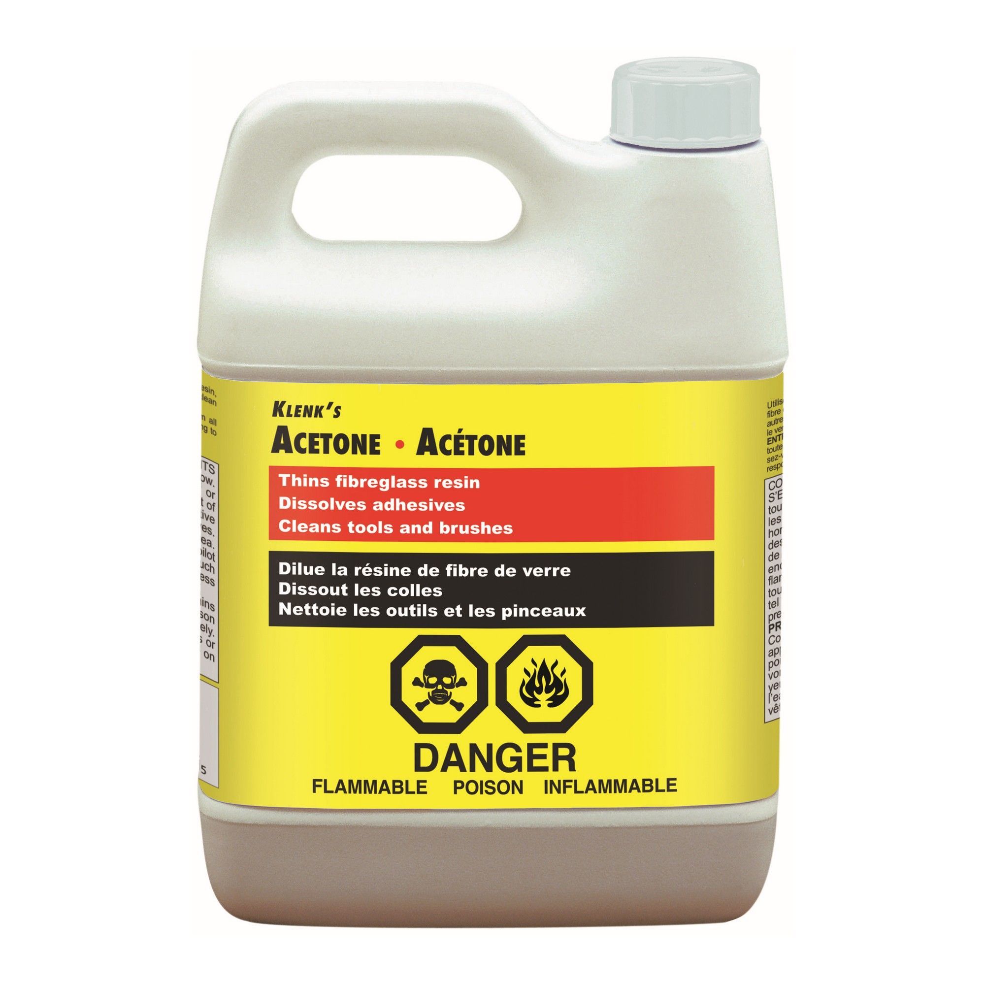 Acétone, 946 ml de KLENK'S | BMR
