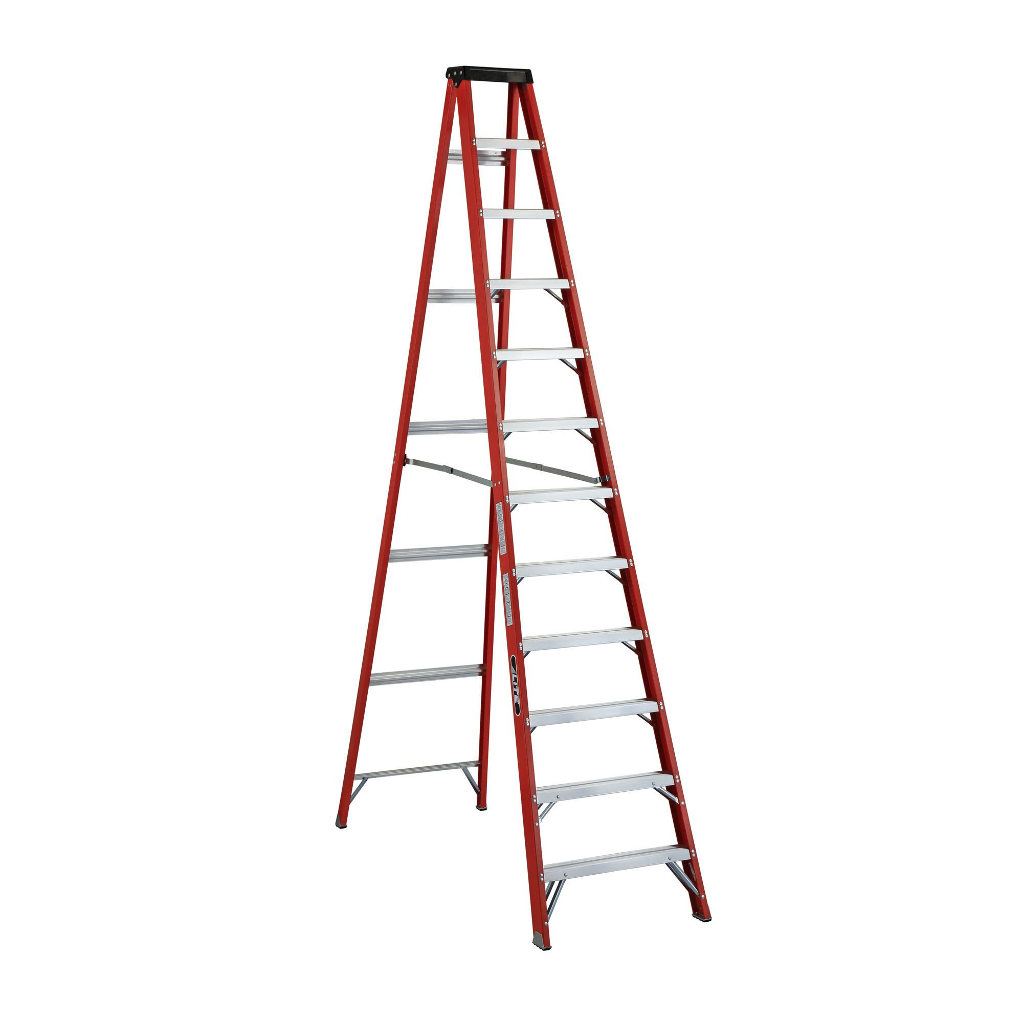 Fiberglass step Lite ladder non conductive - 12' from LITE | BMR