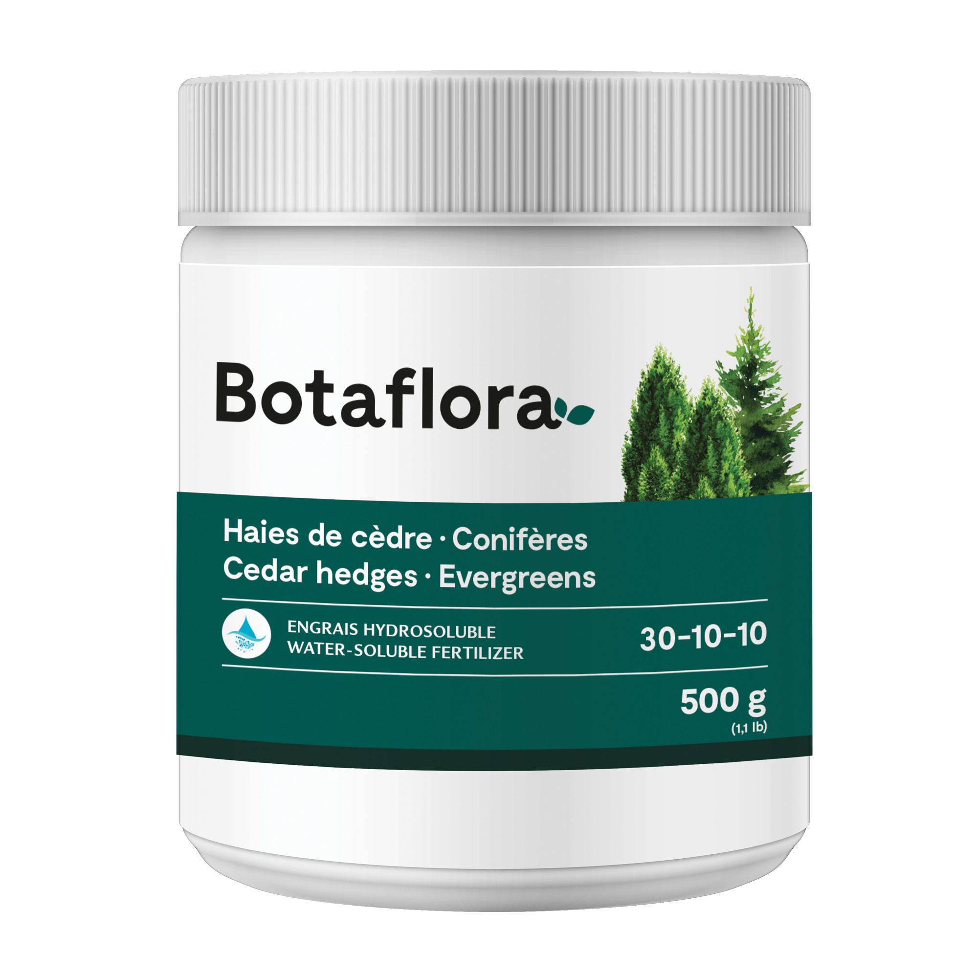 30-10-10 Water Soluble Cedar Hedges and Evergreens Fertilizer - 500 g ...