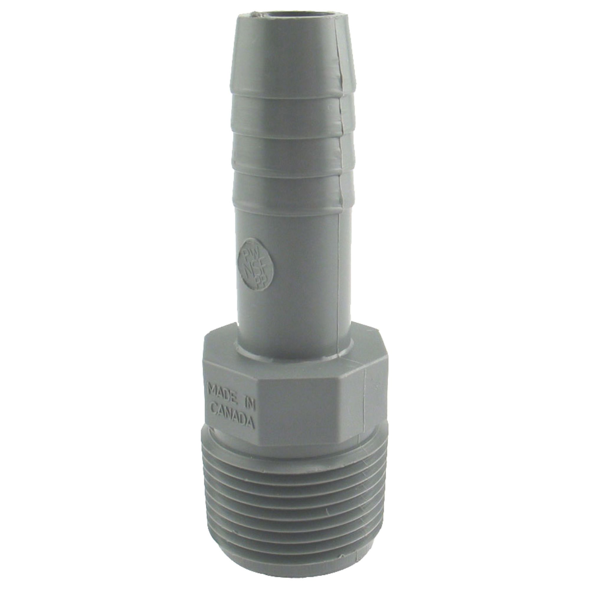 Plastic Spigot Reducing Adapter - 3/4" x 1/2" | BMR