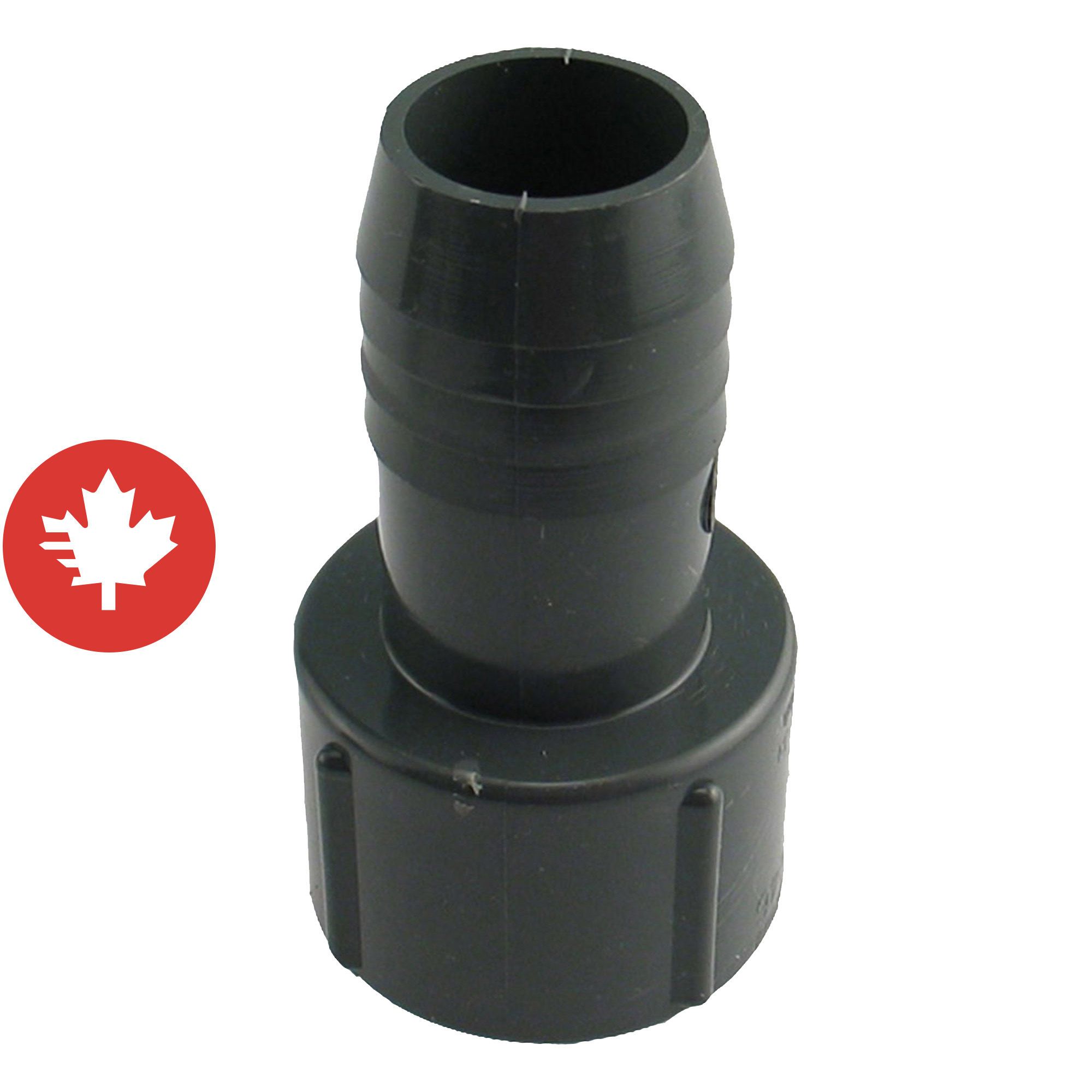 Plastic Hub Adapter - 2" from PLUMBEEZE | BMR