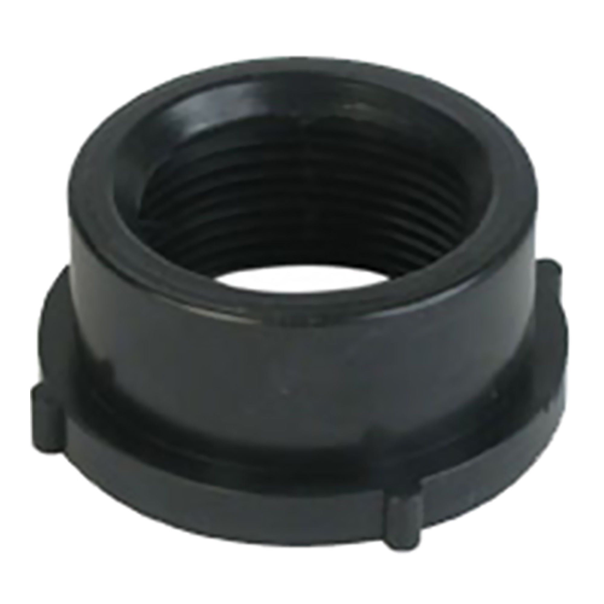 ABS DWV Reducing Bushing - 1 1/2" x 1 1/4" - Spigot x FPT - Black from ...