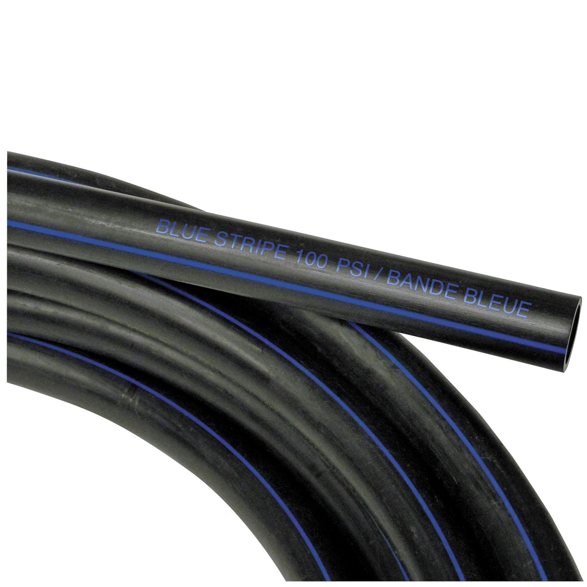 Poly Pipe - Blue Stripe - 3/4" x 100' from IPEX | BMR