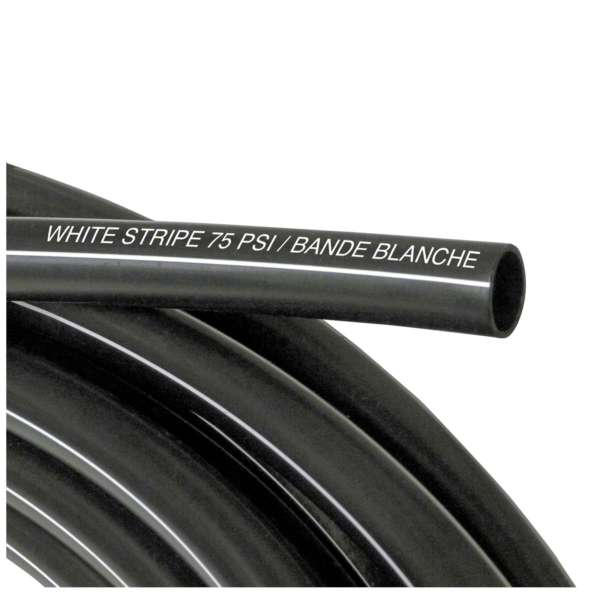 Poly Pipe - White Stripe - 2" x 200' from IPEX | BMR