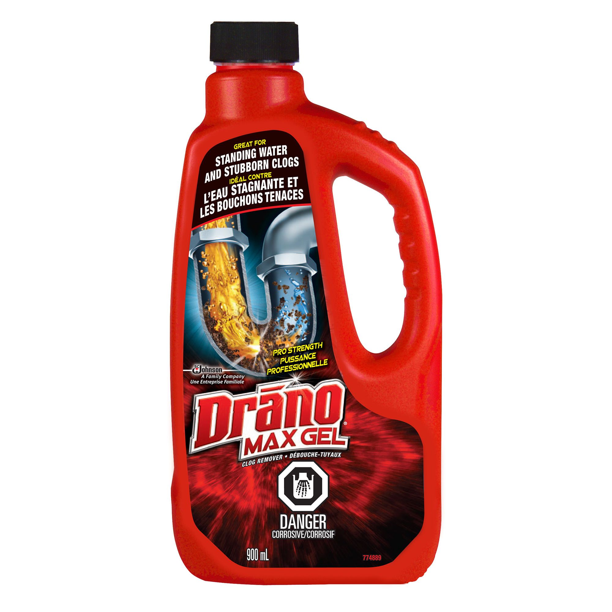 DRANO Max liquid clog remover from SC JOHNSON | BMR