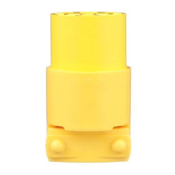 Vinyl Connector - Yellow - 15 A from EATON COOPER WIRING | BMR
