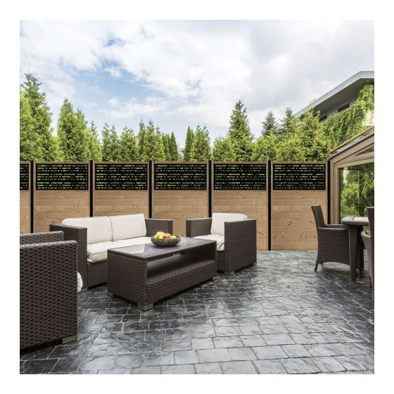 Privacy Fence Panel - Morse - 4' x 6' from BARRETTE | BMR