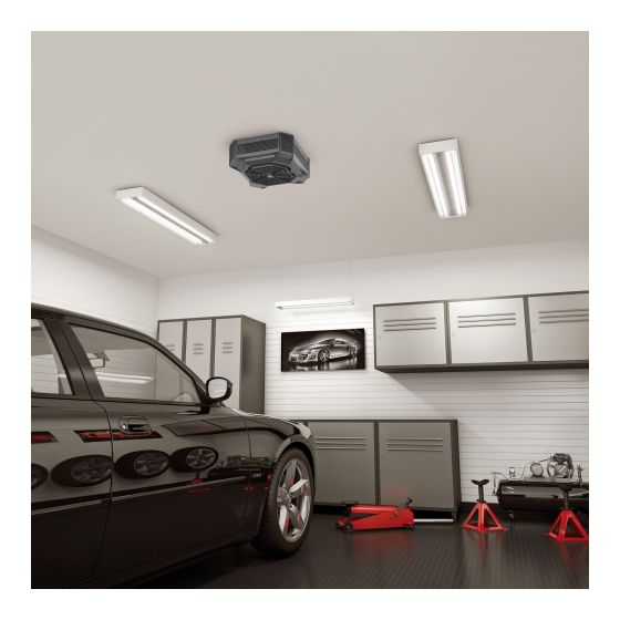 Spider Ceiling Fan Heater - 400 W - 240 V - Satinless Steel from ...