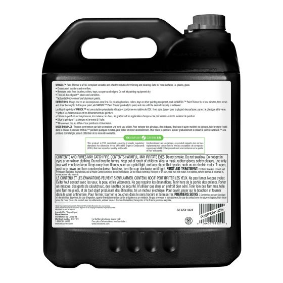 Paint Thinner - Varsol - Low VOC - 9.46 l from SOLVABLE | BMR