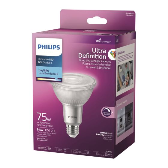 Bulb LED - PAR30 – Long – Daylight White – 75 W from PHILIPS | BMR