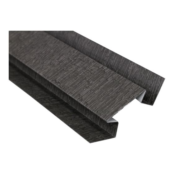 Inside Corner Trim for Siding - 1" x 10' - Charcoal | BMR