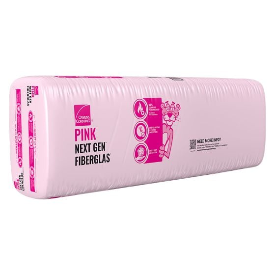Pink Next Gen Fiberglas Insulation from OWENS CORNING | BMR