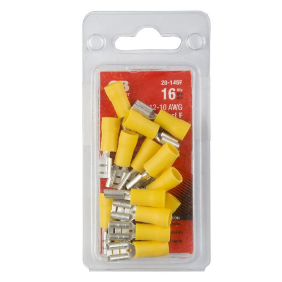 Female Disconnect - Yellow - 16/Pkg | BMR