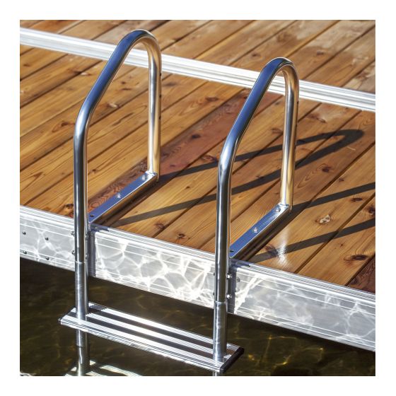 Dock Ladder – 1 1/2" Aluminum - 4 Steps from MULTINAUTIC | BMR