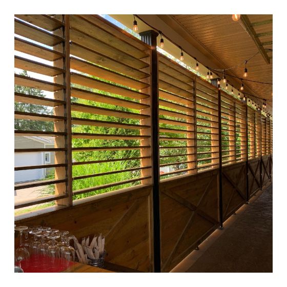 Système de store pour patio de PYLEX | BMR