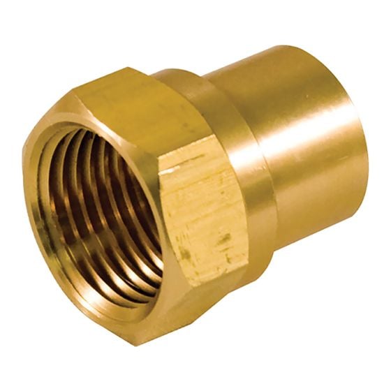 Adaptateur femelle sans plomb, 1" de aqua-dynamic | BMR