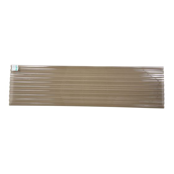 Panneau Tuftex octogonal classique, fumé, 26" X 12' | BMR