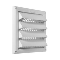 Intake Cap with Plastic Screen - White - 6" from IMPERIAL | BMR