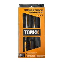 Screwdriver Set - 6 pcs from TORKK | BMR
