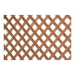 Brown Treated Wood Regular Lattice - 4' x 8' from BMR | BMR