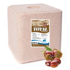 TOTAL Hunting Salt Block - Chestnut - 20 kg from SEL WARWICK | BMR