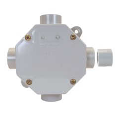 PVC round box with cover from IPEX | BMR