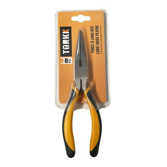 Pince long bec, acier au carbone chromé, 8" de TORKK | BMR