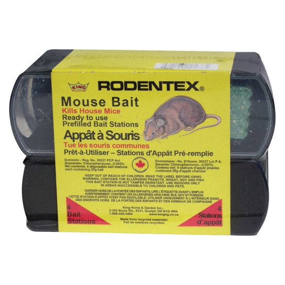 RODENTEX mouse bait from SUPERIOR CONTROL PRODUCTS | BMR